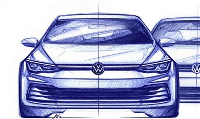 Volkswagen revela primeiras imagens de como será o Golf 2020 - Jornal ...