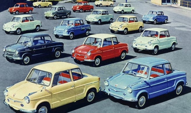 NSU Prinz (1958-1972), o pequeno príncipe do milagre econômico alemão ...