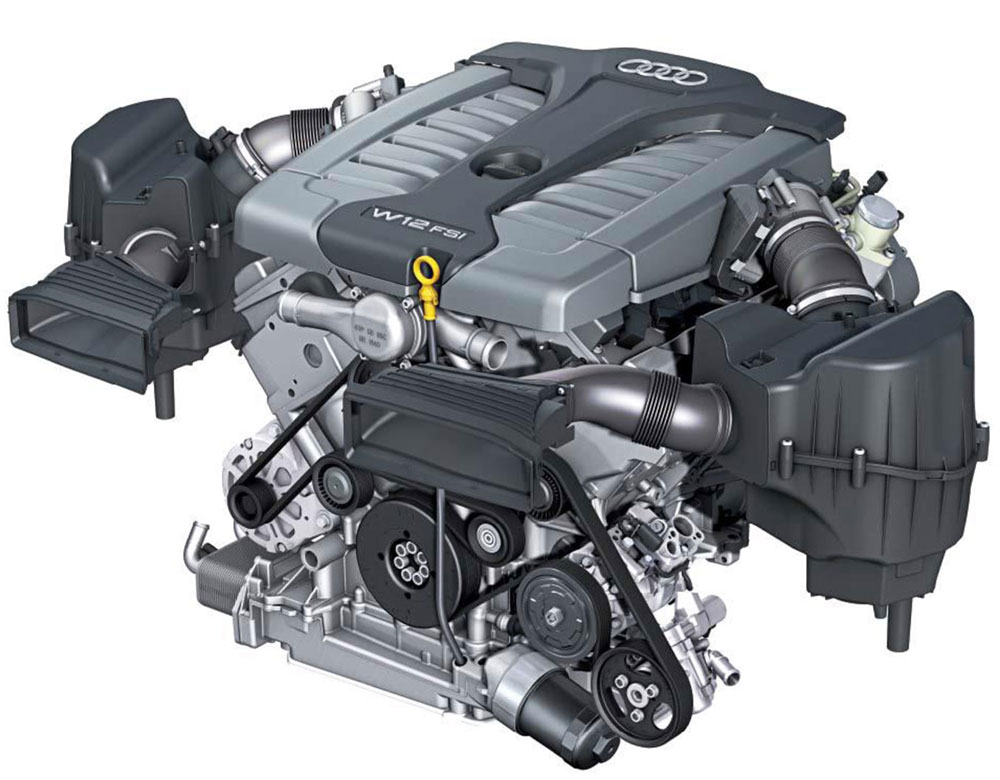 Motor Audi W-12 6.3 FSI: tecnologia, esmero e sofisticação a serviço do ...