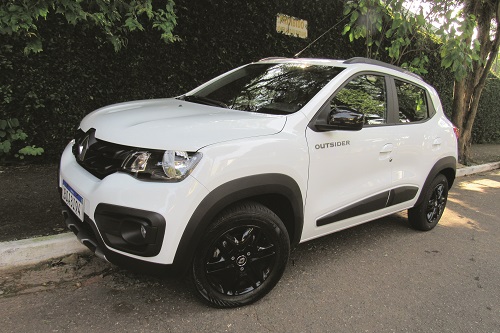 Renault Kwid Outsider traz visual off-road sem perder base de baixo ...