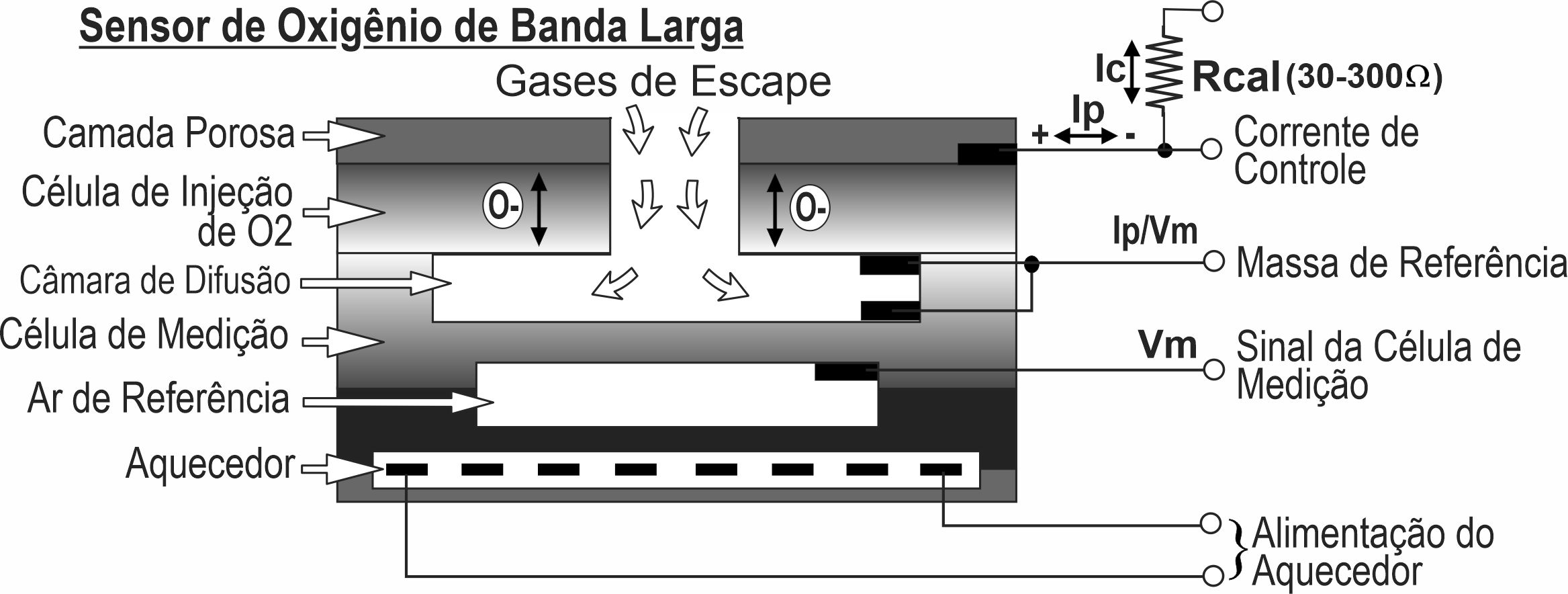 O princípio de funcionamento da célula Nernst aplicado no sensor de ...